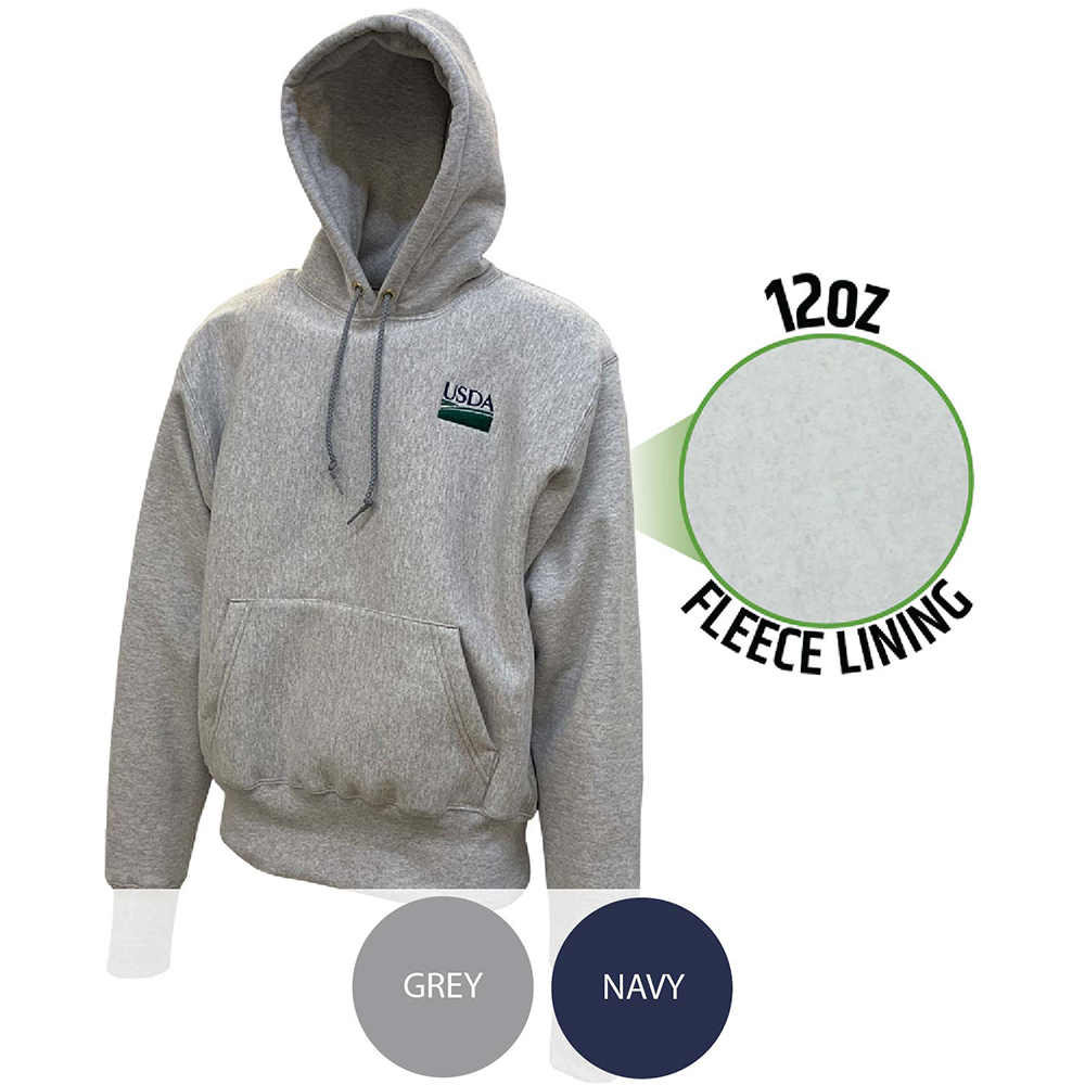 Unisex Cross Knit Hooded Pullover Sweatshirt